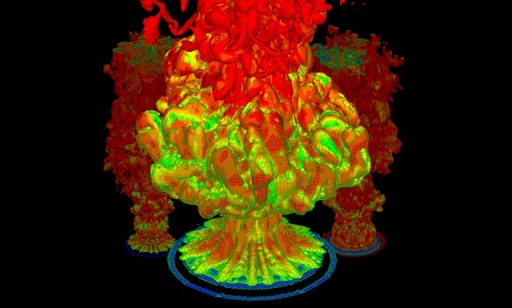 Fire Plume Modeling - Center for Computational Research - University at ...