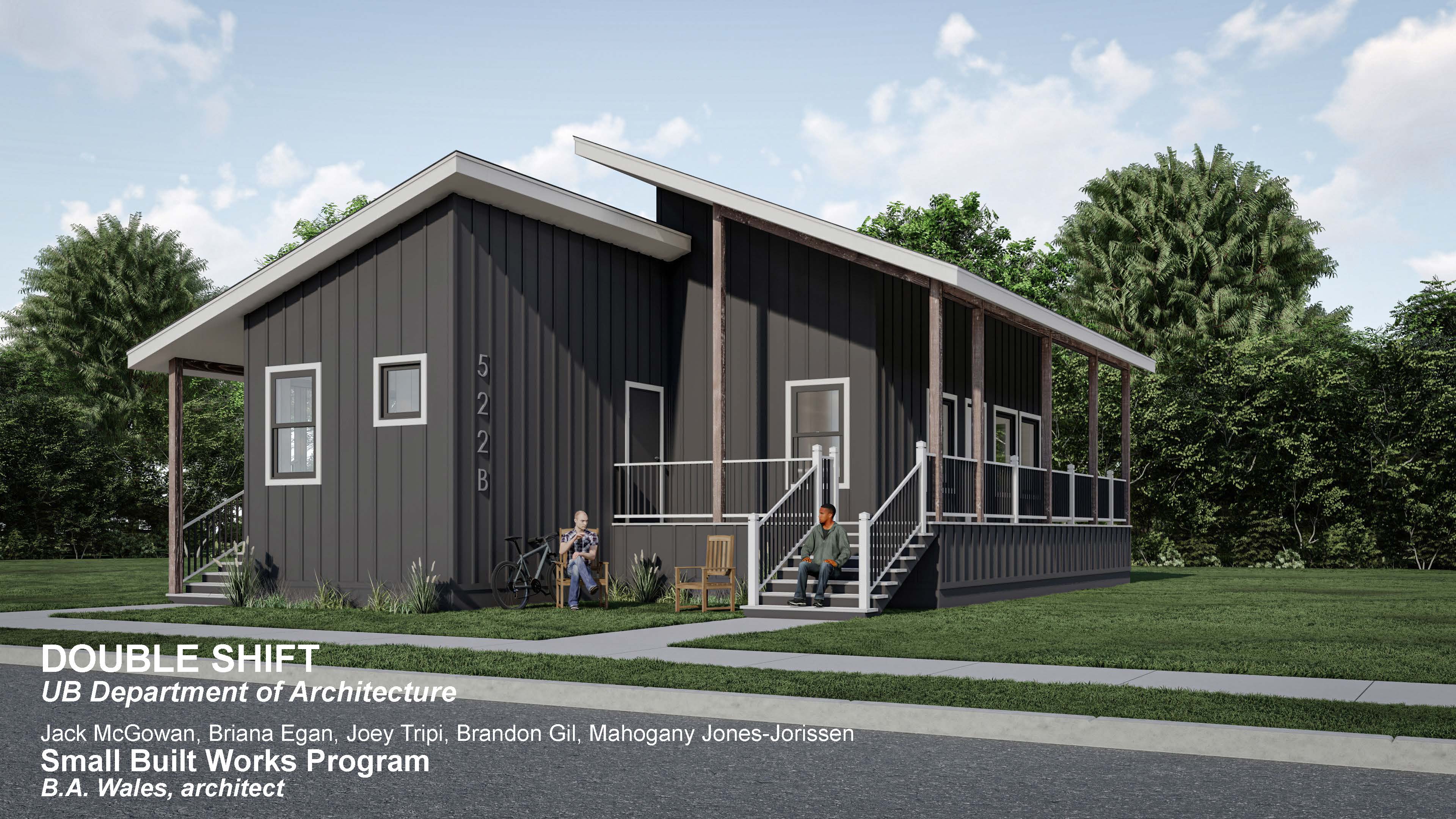 UB class shows tiny homes can do a lot of good - University at Buffalo
