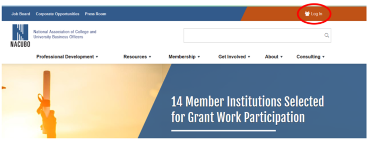 Create a NACUBO Account - Administrative Services Gateway - University ...