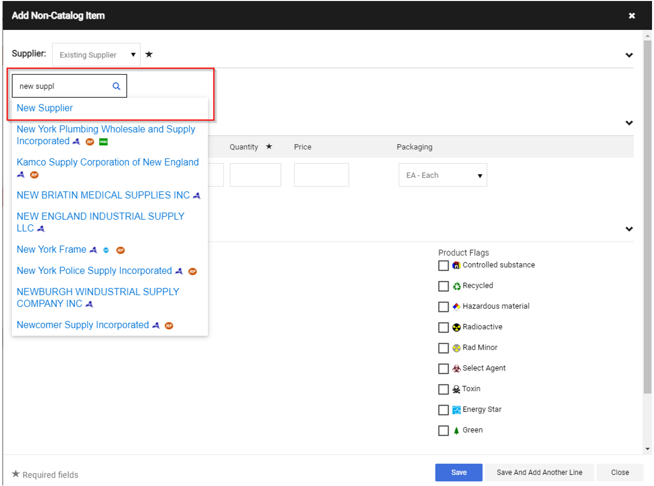 Add a Supplier - Administrative Services Gateway - University at Buffalo