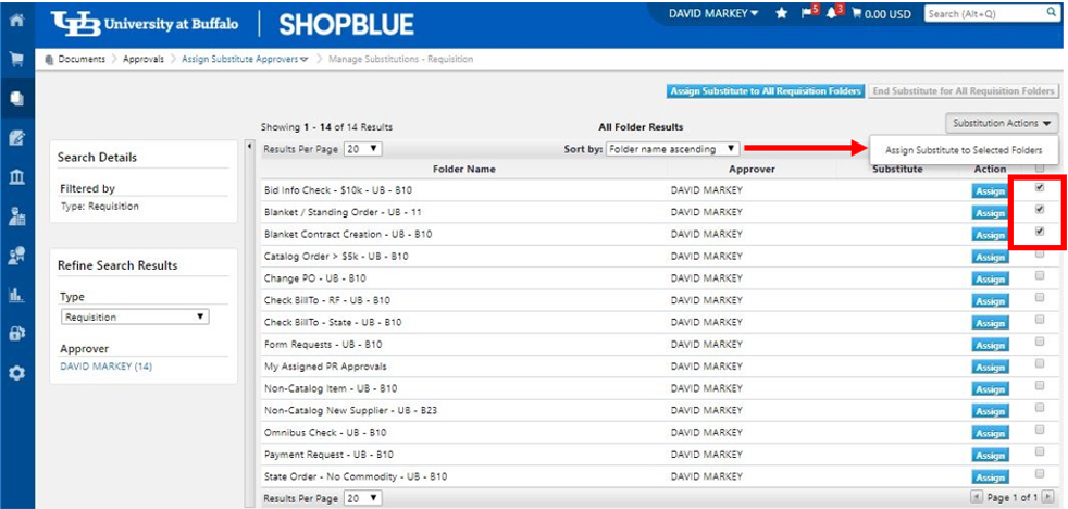 Assign a Substitute Approver - Administrative Services Gateway ...