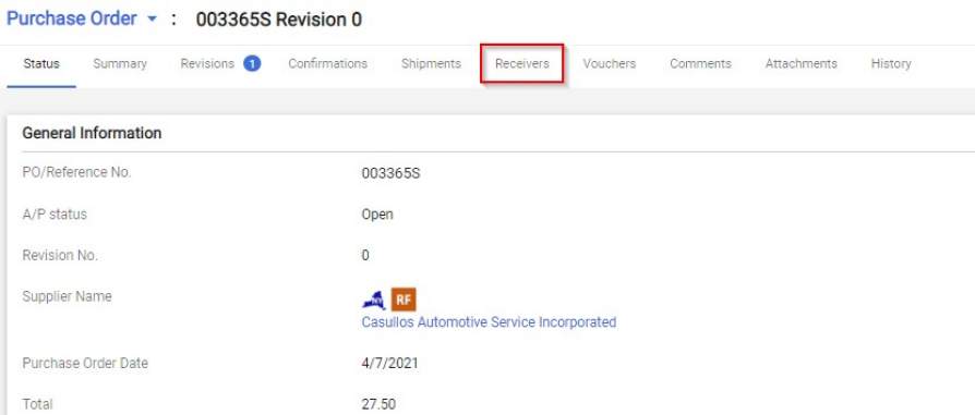 Create a Receiver - Administrative Services Gateway - University at Buffalo