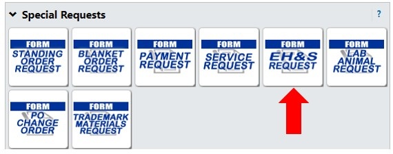 Environmental Health and Safety Request Form - Administrative Services ...