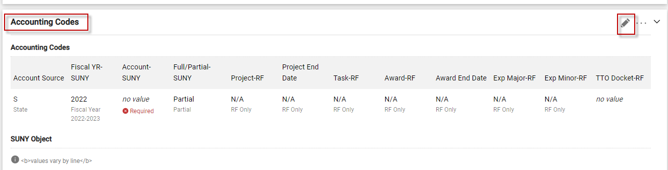 Splitting Account Codes by Purchase Requisition for State and RF Funds ...