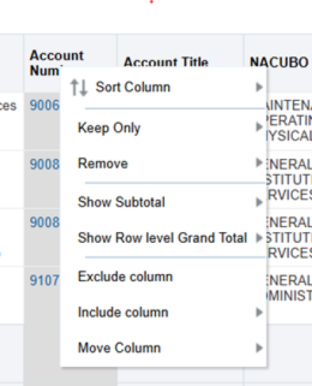 Use SIRI Dashboard Heading Menus - Administrative Services Gateway ...