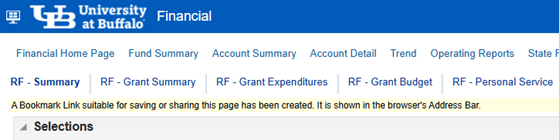 Use SIRI Page Options - Administrative Services Gateway - University at ...
