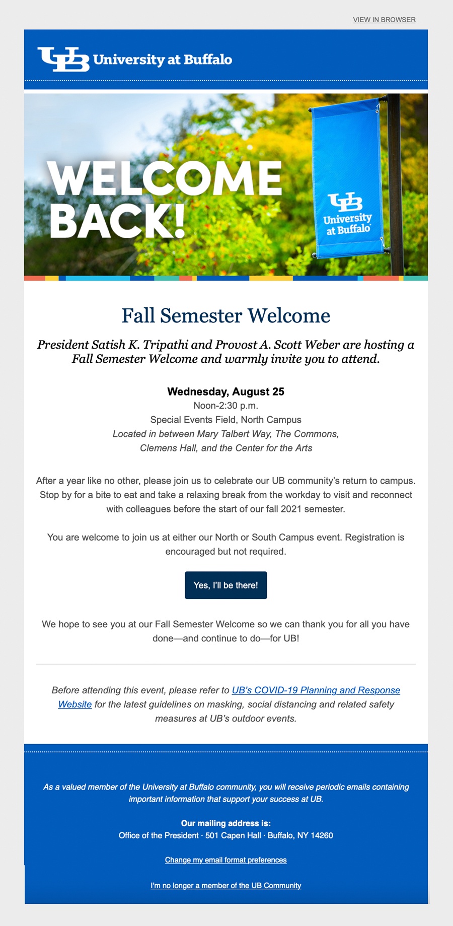 Dynamic Color Bar - Identity and Brand - University at Buffalo