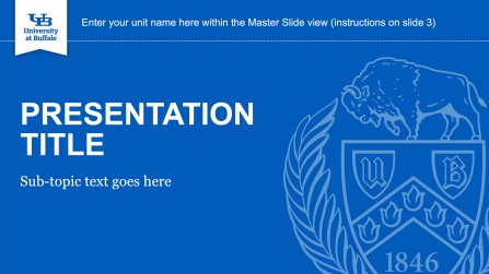 PowerPoint Slideshows - Identity and Brand - University at Buffalo