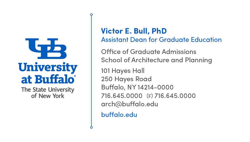 Printed Stationery - Identity and Brand - University at Buffalo