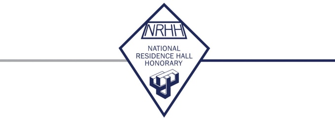 National Residence Hall Honorary - Campus Living - University at Buffalo