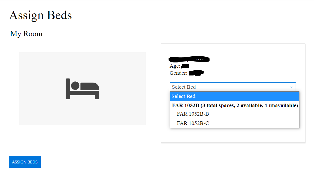 Assignment Change Instructions - Campus Living - University at Buffalo