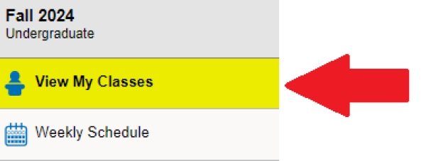 Class Schedule - Office of the Registrar - University at Buffalo