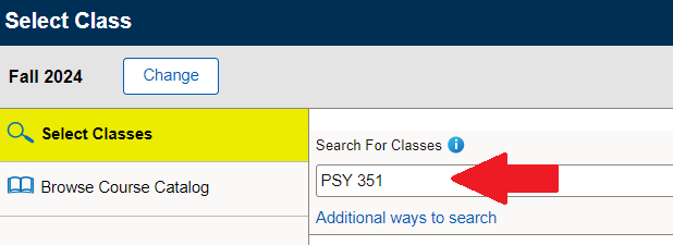 Class Search - Office of the Registrar - University at Buffalo