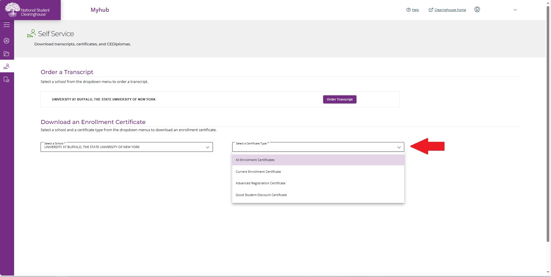 Enrollment Verification Through National Student Clearinghouse (NSC ...