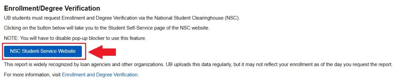 Enrollment Verification Through National Student Clearinghouse (NSC ...