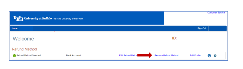 Edit or Remove Direct Deposit Account Information - Student Accounts - University at Buffalo