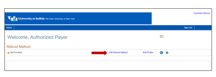 Enroll in Direct Deposit of Parent PLUS Loan Refunds - Student Accounts - University at Buffalo