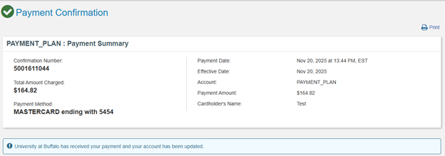 Make Advanced Payment for Payment Plan - Student Accounts - University ...