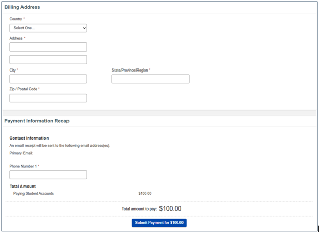 Make Advanced Payment for Payment Plan - Student Accounts - University ...