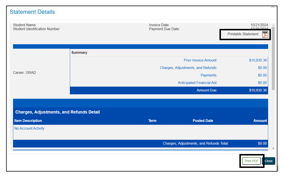 View Your Statement History - Student Accounts - University at Buffalo