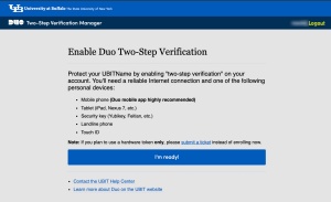 Enrolling in Duo - UBIT - University at Buffalo