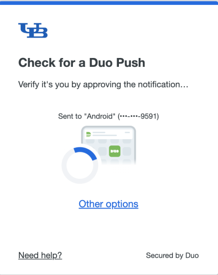 Logging In and Selecting Your Duo Verification Method - UBIT ...