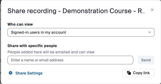 Recording and sharing Zoom meetings - UBIT - University at Buffalo