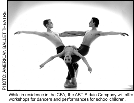 September 14, 2000-Vol32n4: CFA to host ballet company