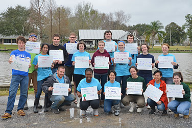 Students spend break volunteering in Louisiana - UB Reporter